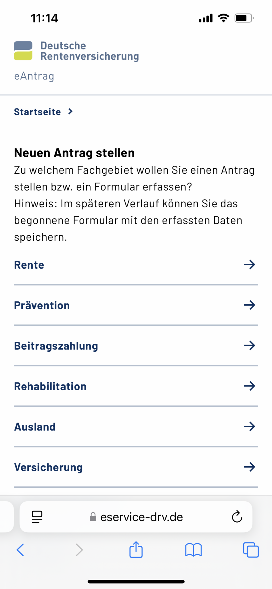 Rentenantrag stellen: Altersrente 2 einfache online Wege